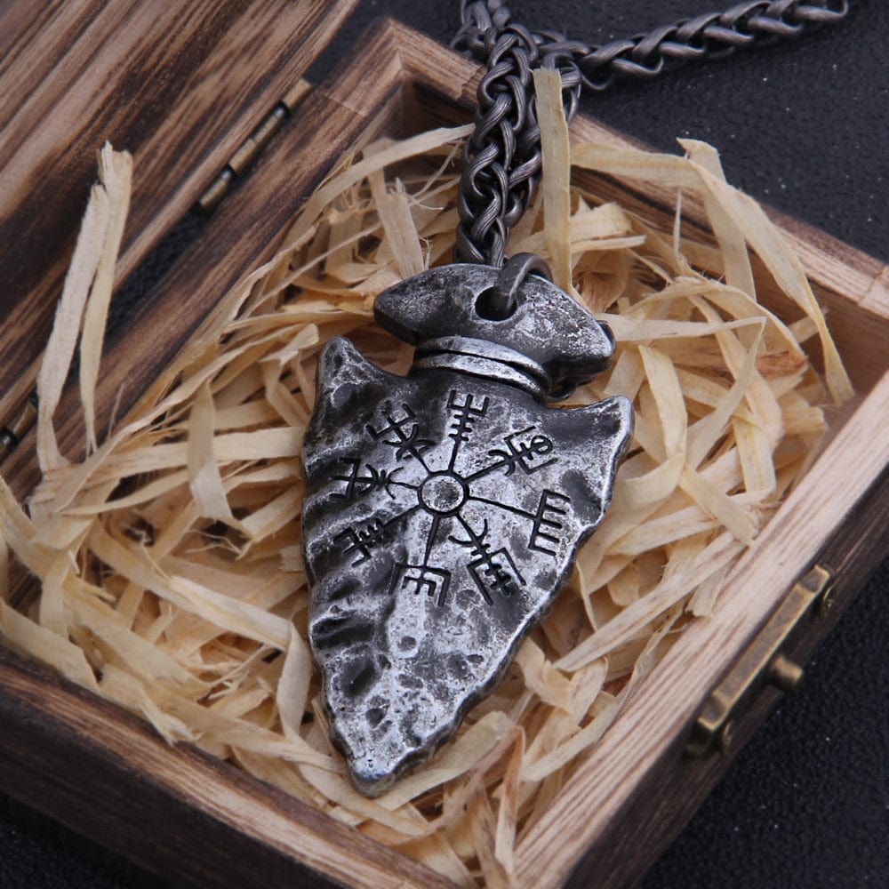 | "Helm of Awe" Viking Ketting + Elegante Gift Box 200000162Radiate st